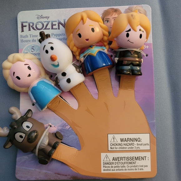 Disney | Toys | Disney Frozen Character Finger Puppets Set Elsa Play ...